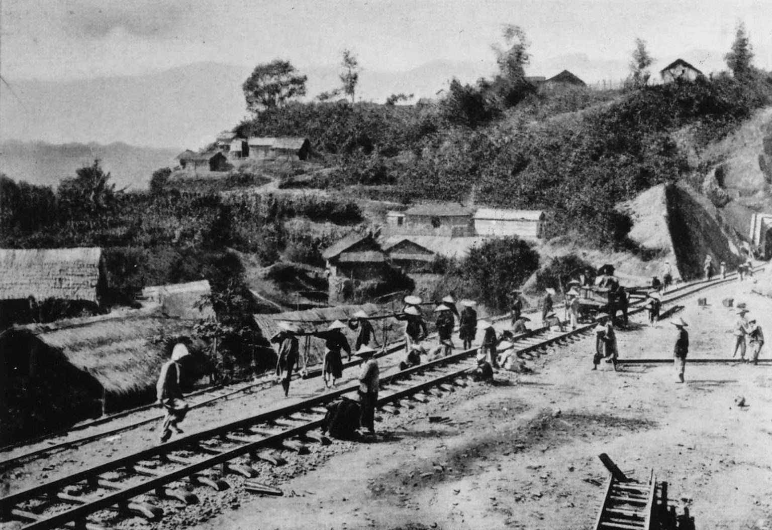 The grand colonial railway projects of British Burma and French Indochina