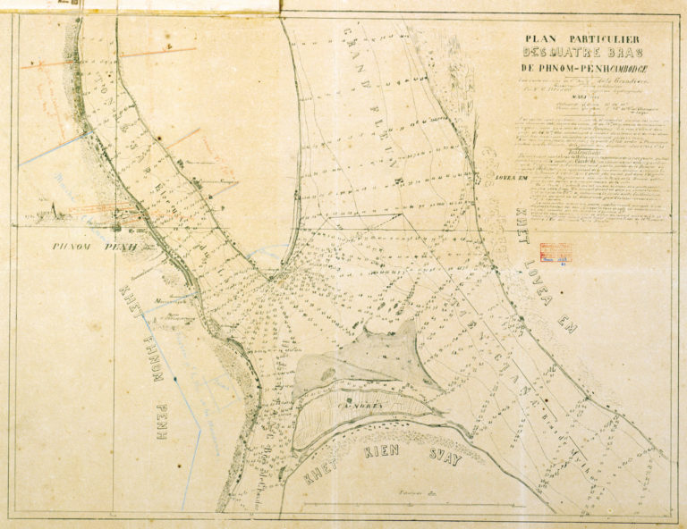 The evolution of Phnom Penh, as seen through maps