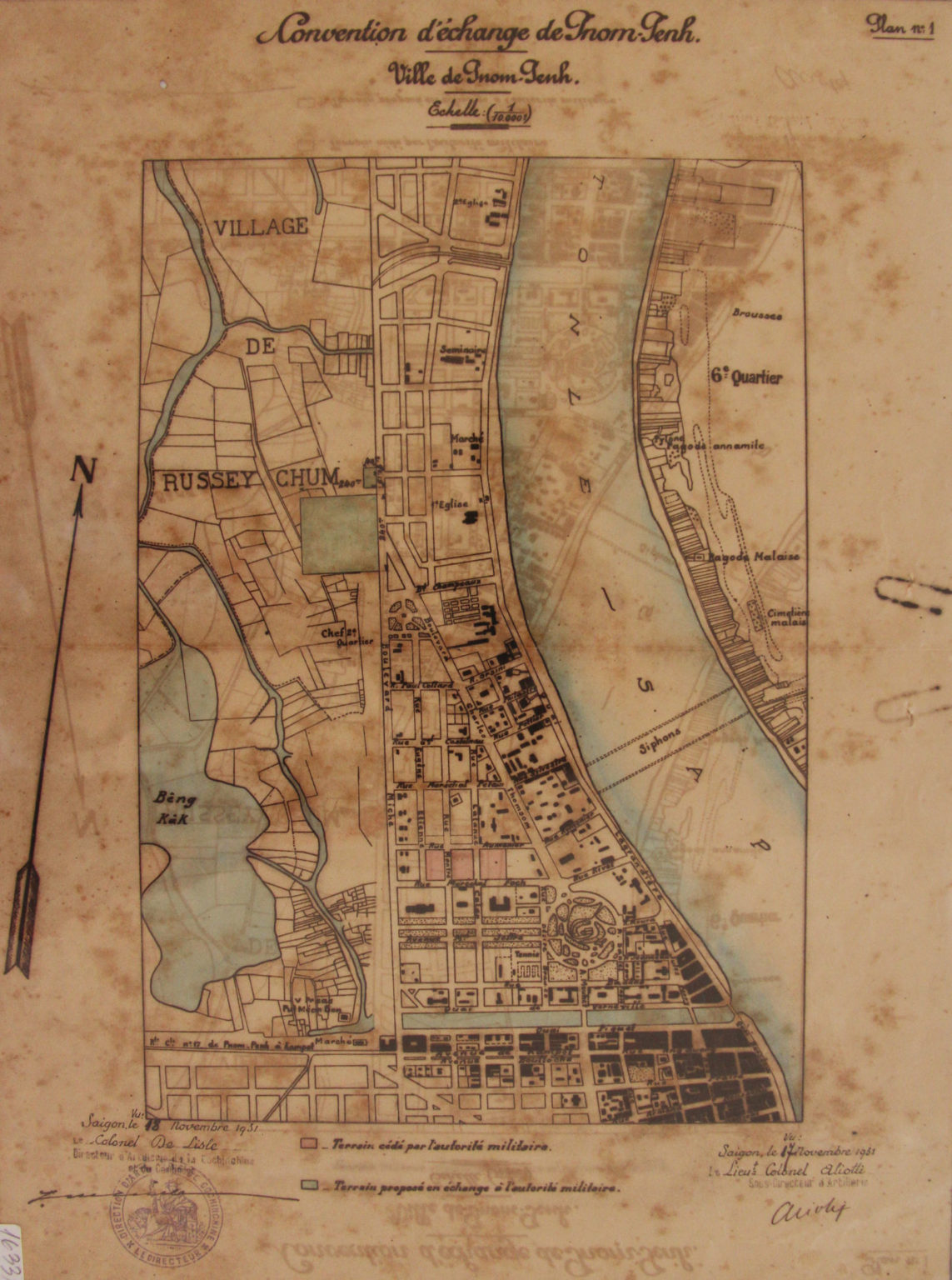The evolution of Phnom Penh, as seen through maps