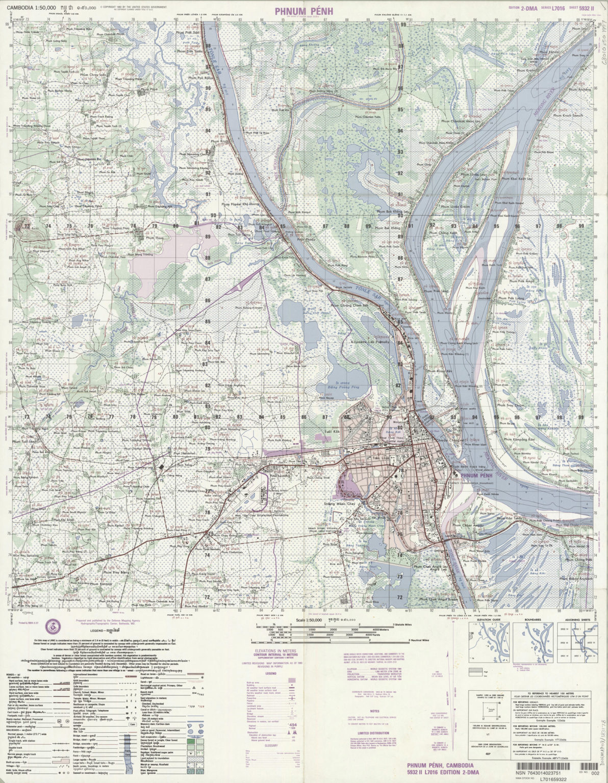 The evolution of Phnom Penh, as seen through maps