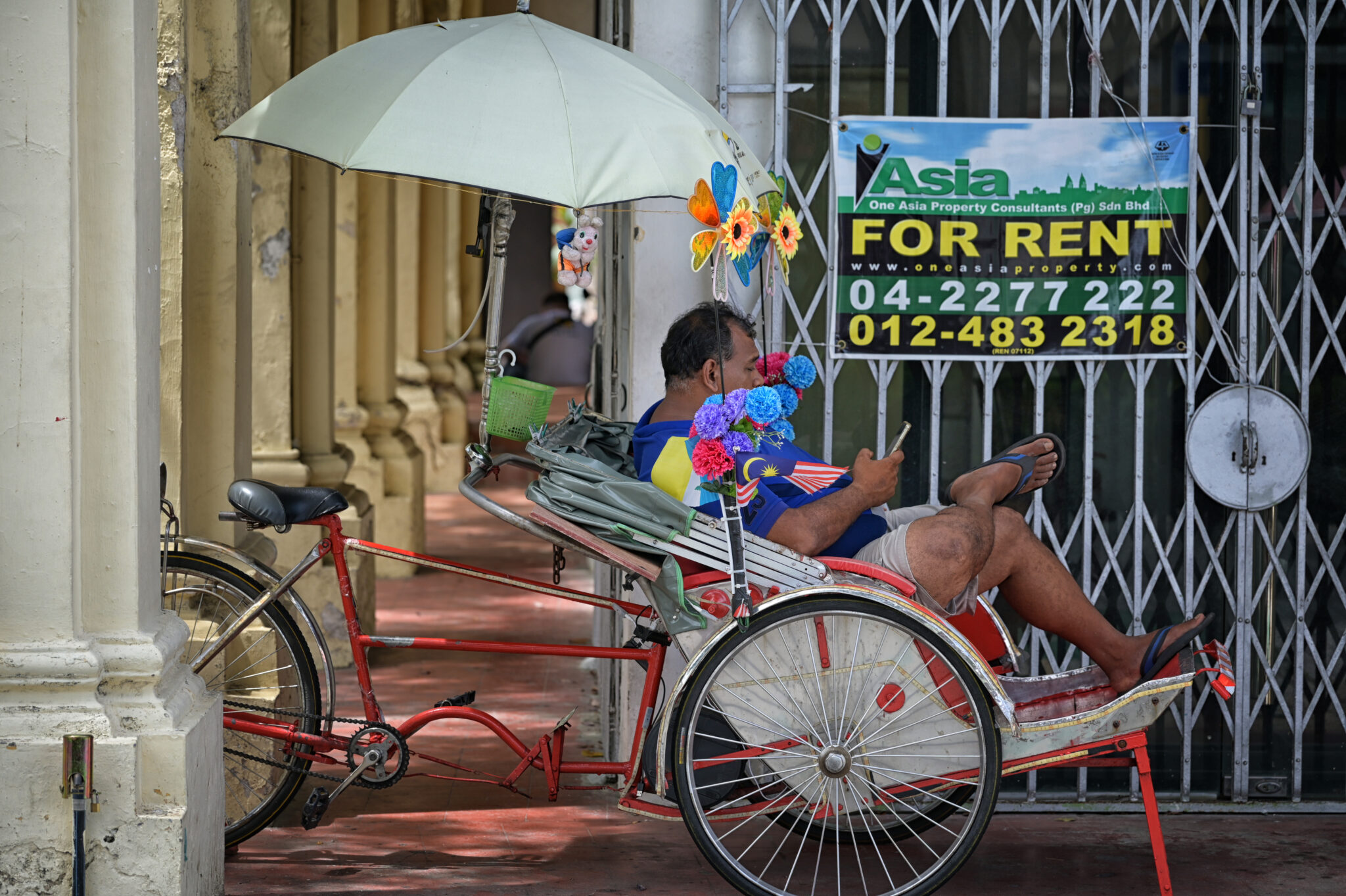 The Penang trishaw: survivors of a unique tradition