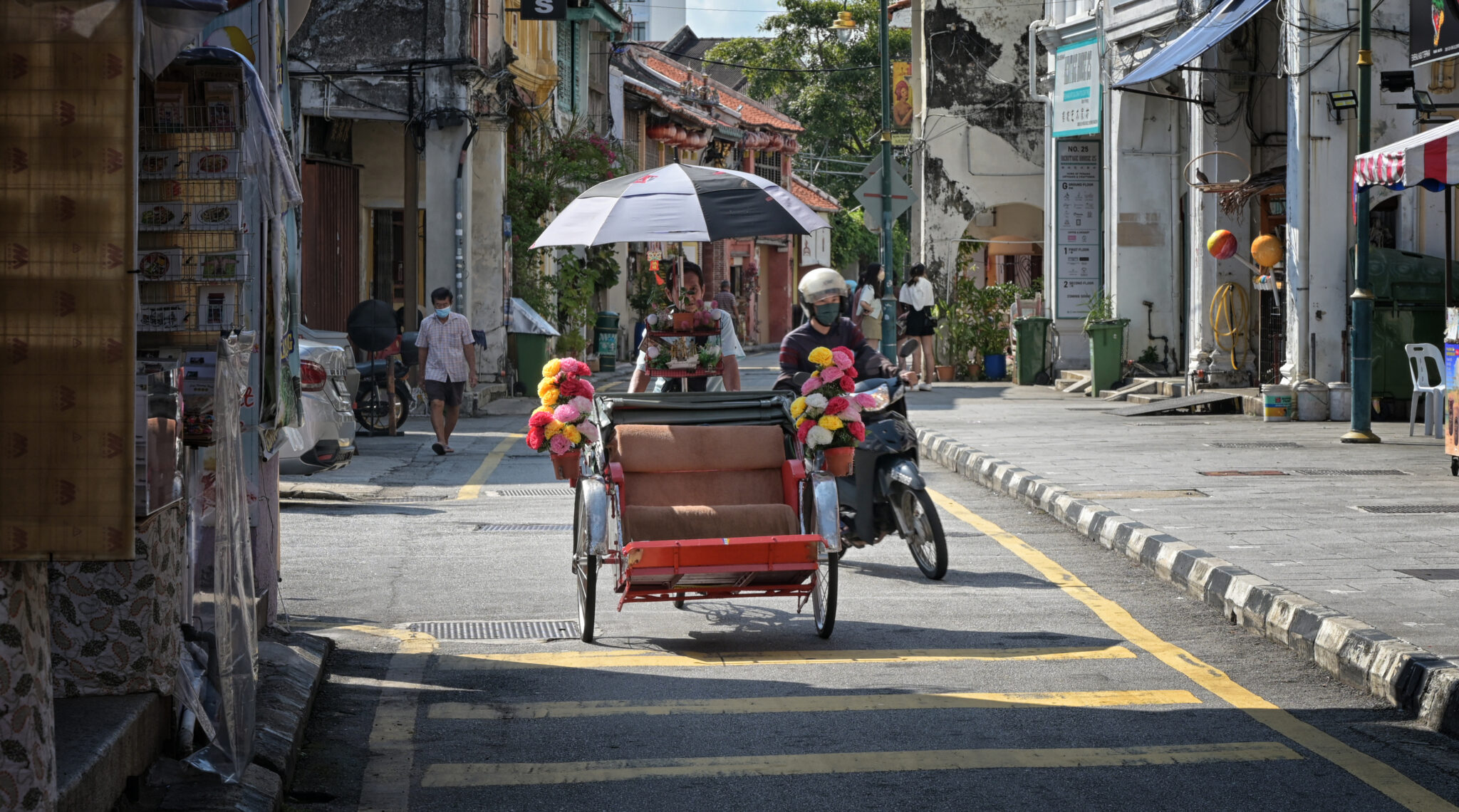 The Penang trishaw: survivors of a unique tradition