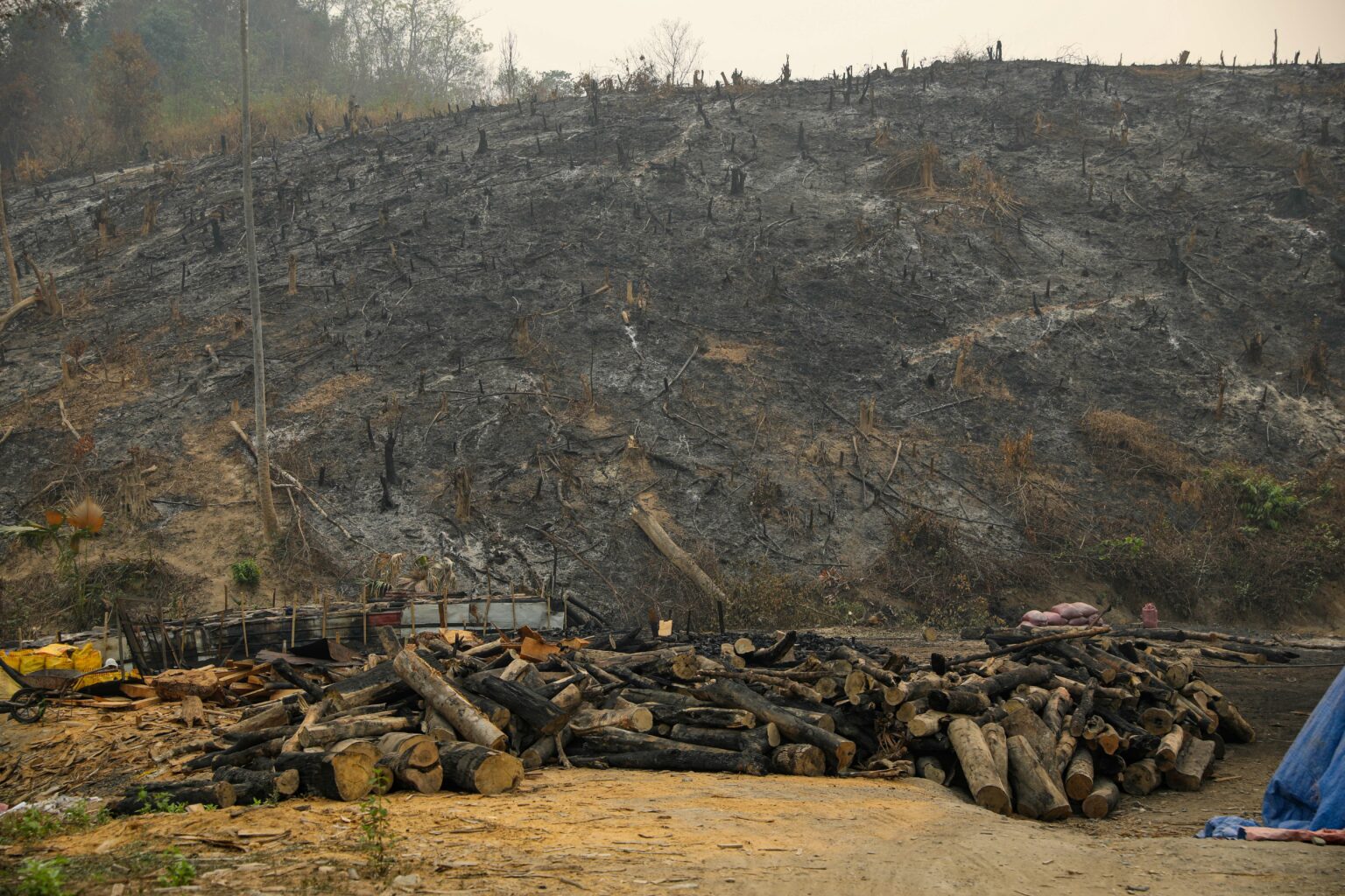 Extreme levels of burning haze in Laos threaten public health, tourism